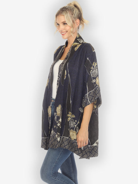 Japanese Kimono Silk Top – CITRON CLOTHING