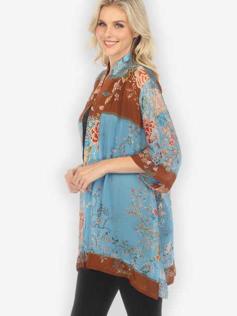 Queenly Radiant Charm in Blue Kimono Jacket – CITRON CLOTHING